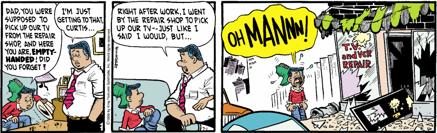 Curtis Comic Strip 1999-07-01 | Comics Kingdom