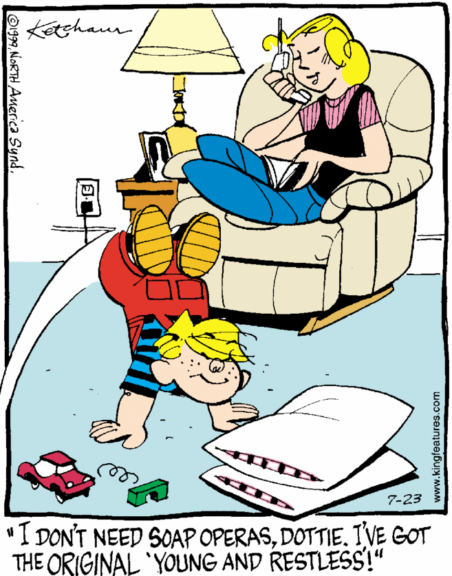 Dennis The Menace Comic Strip 1999-07-23 | Comics Kingdom