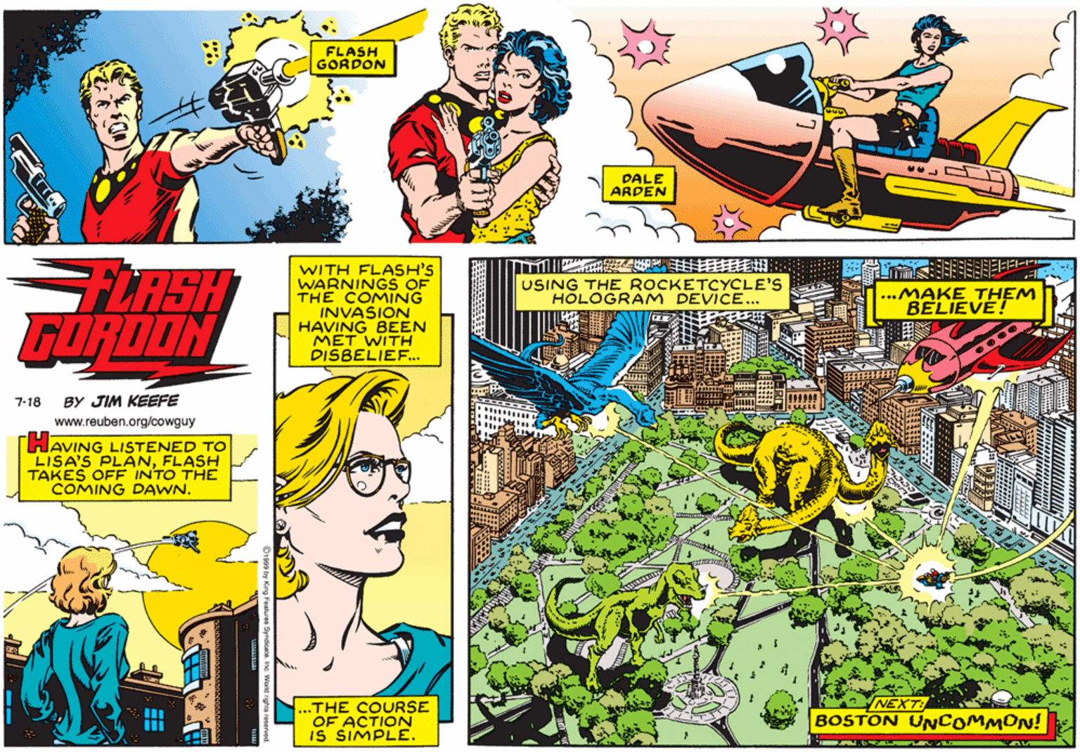 Flash Gordon Comic Strip 1999-07-18 | Comics Kingdom