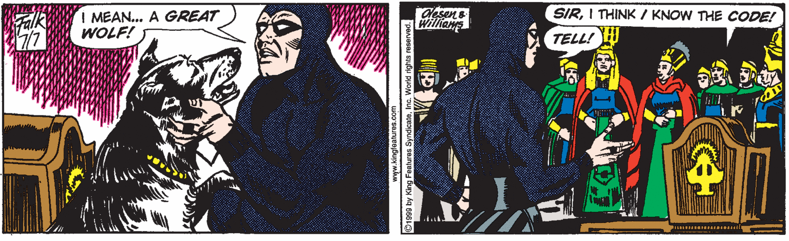 The Phantom Comic Strip 1999-07-07 | Comics Kingdom