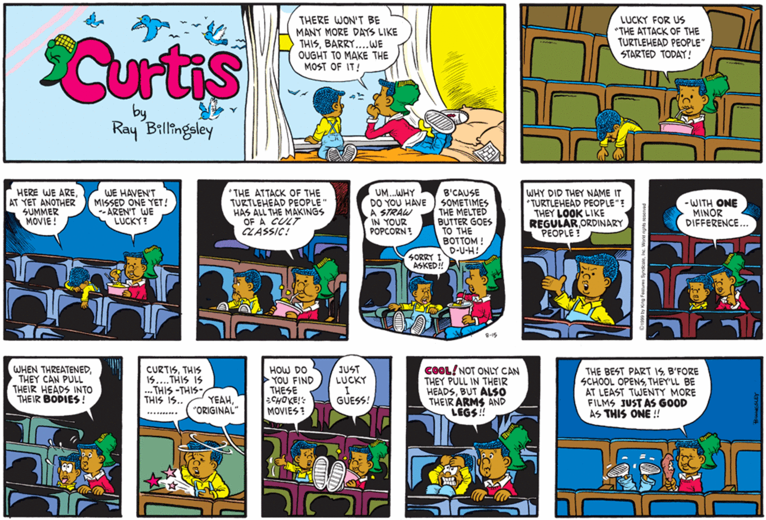 Curtis Comic Strip 1999-08-15 | Comics Kingdom