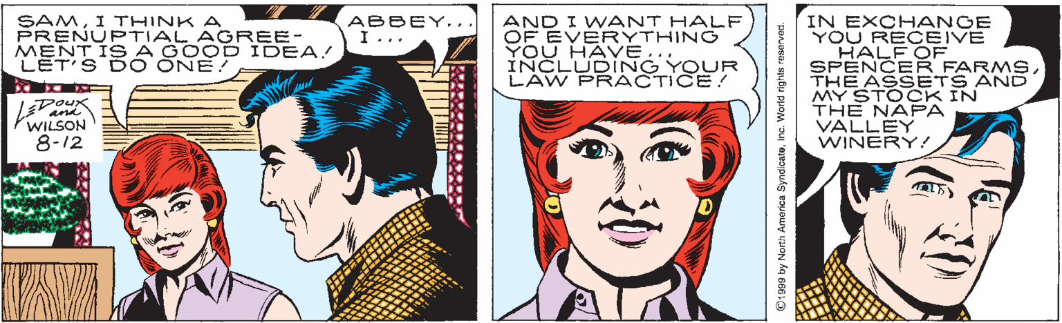 Judge Parker Comic Strip 1999-08-12 | Comics Kingdom
