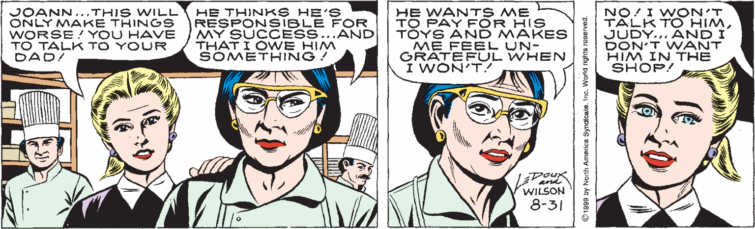 Judge Parker Comic Strip 1999-08-31 | Comics Kingdom