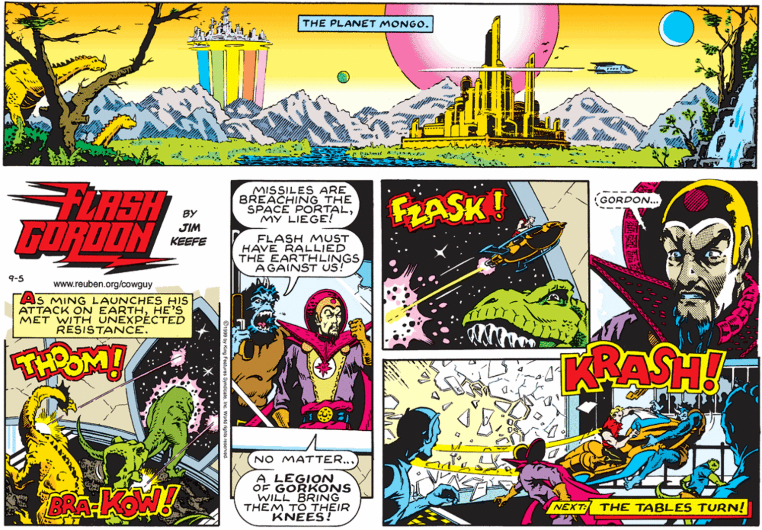 Flash Gordon Comic Strip 1999-09-05 | Comics Kingdom