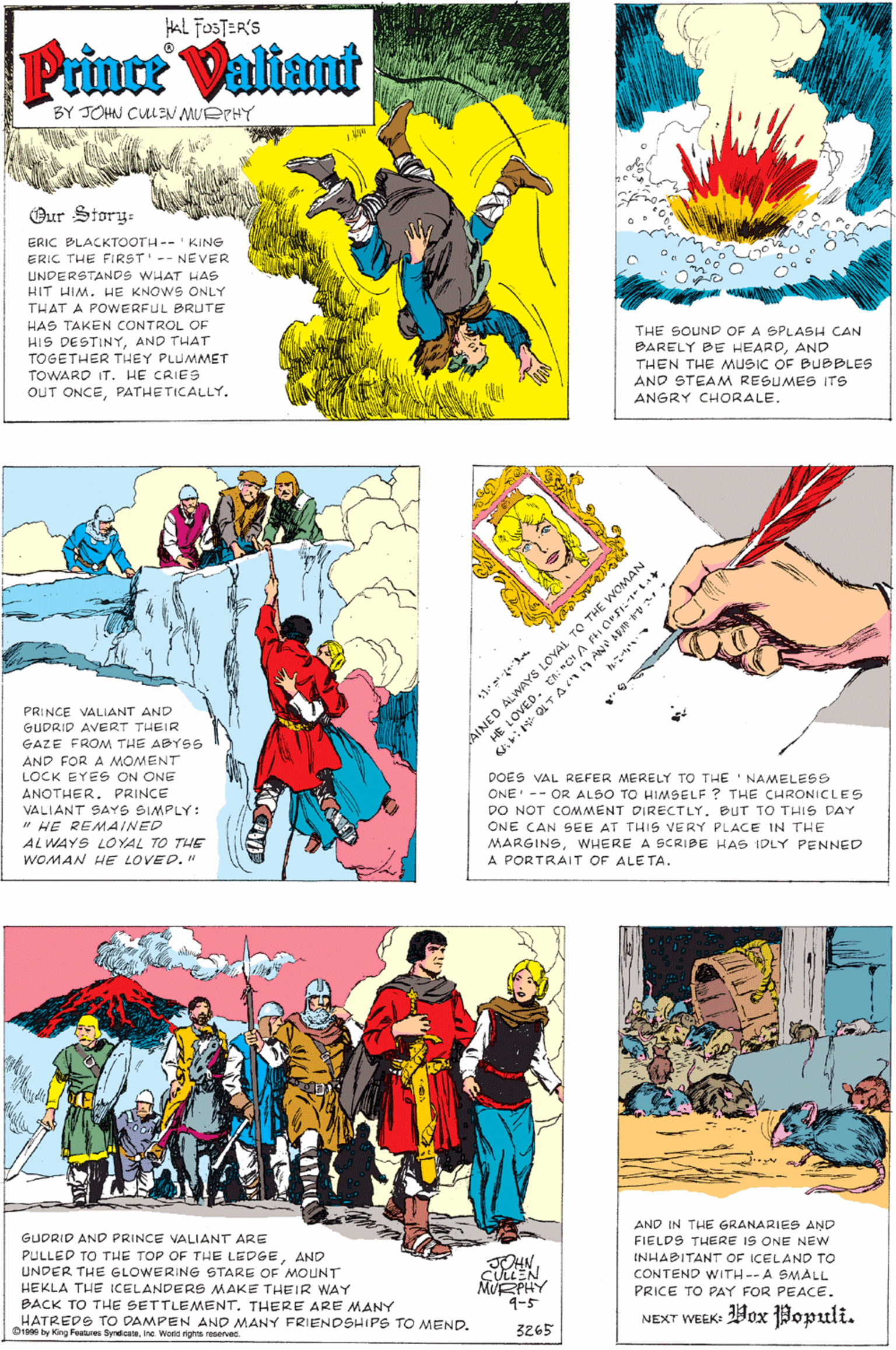 Prince Valiant Comic Strip 1999-09-05 | Comics Kingdom