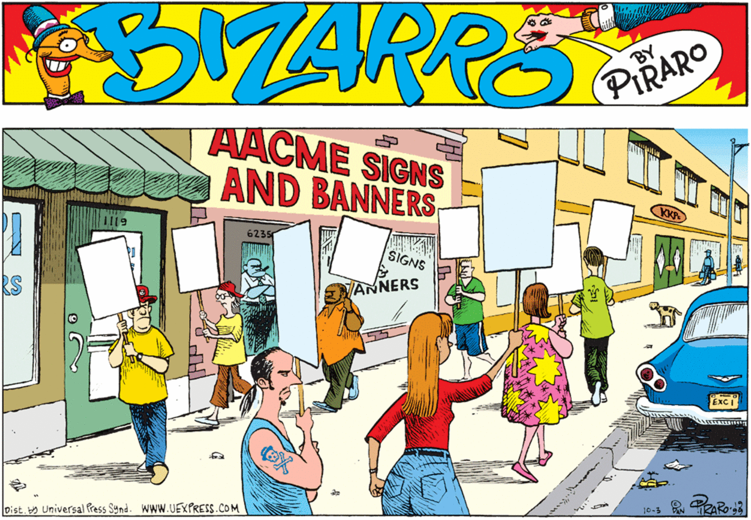 Bizarro Comic Strip 1999 10 03 Comics Kingdom