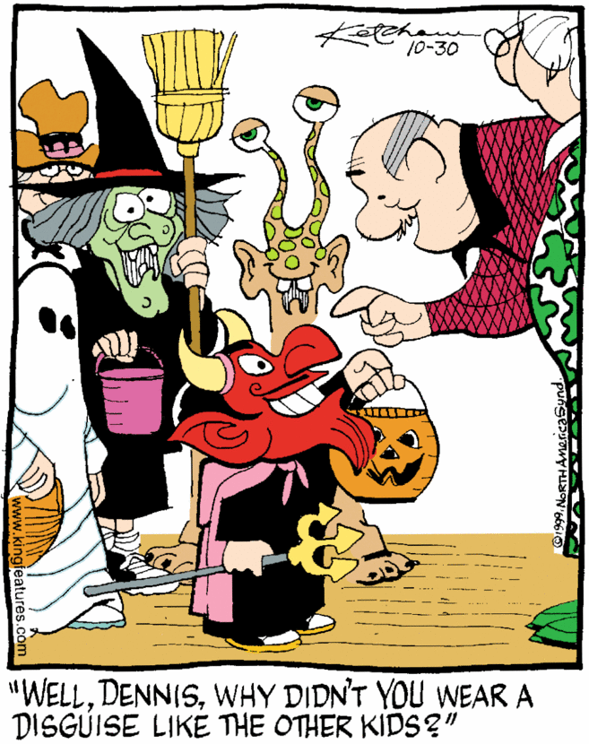 Dennis The Menace Comic Strip 1999-10-30 | Comics Kingdom