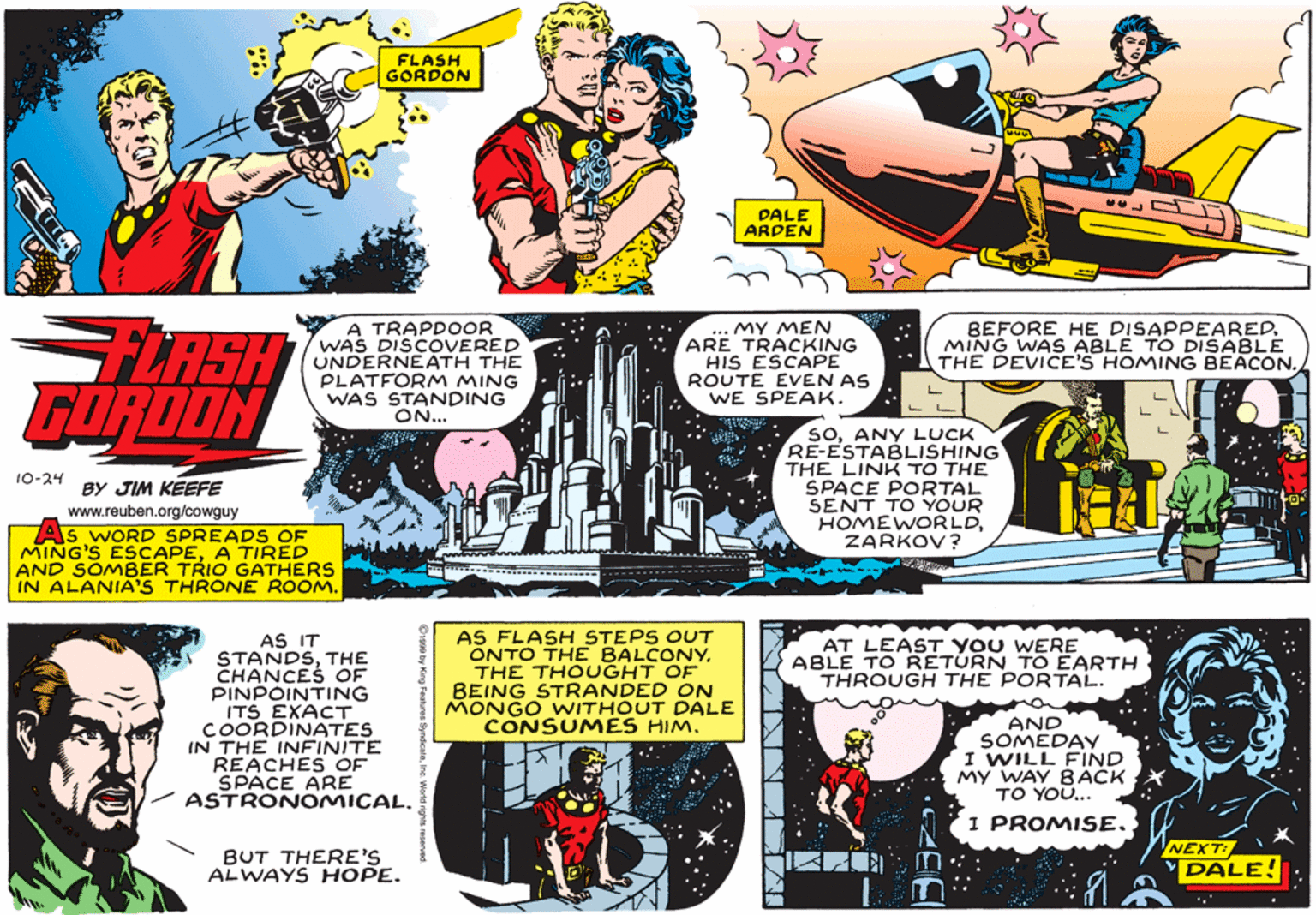 Flash Gordon Comic Strip 1999-10-24 | Comics Kingdom