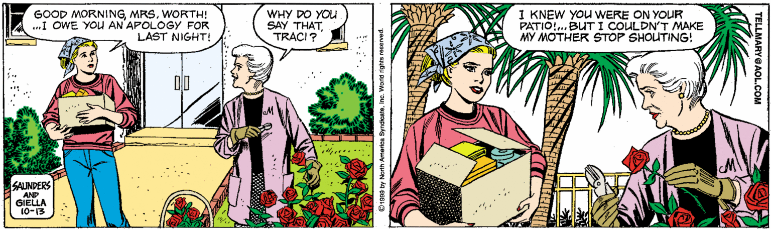 Mary Worth Comic Strip 1999-10-13 | Comics Kingdom