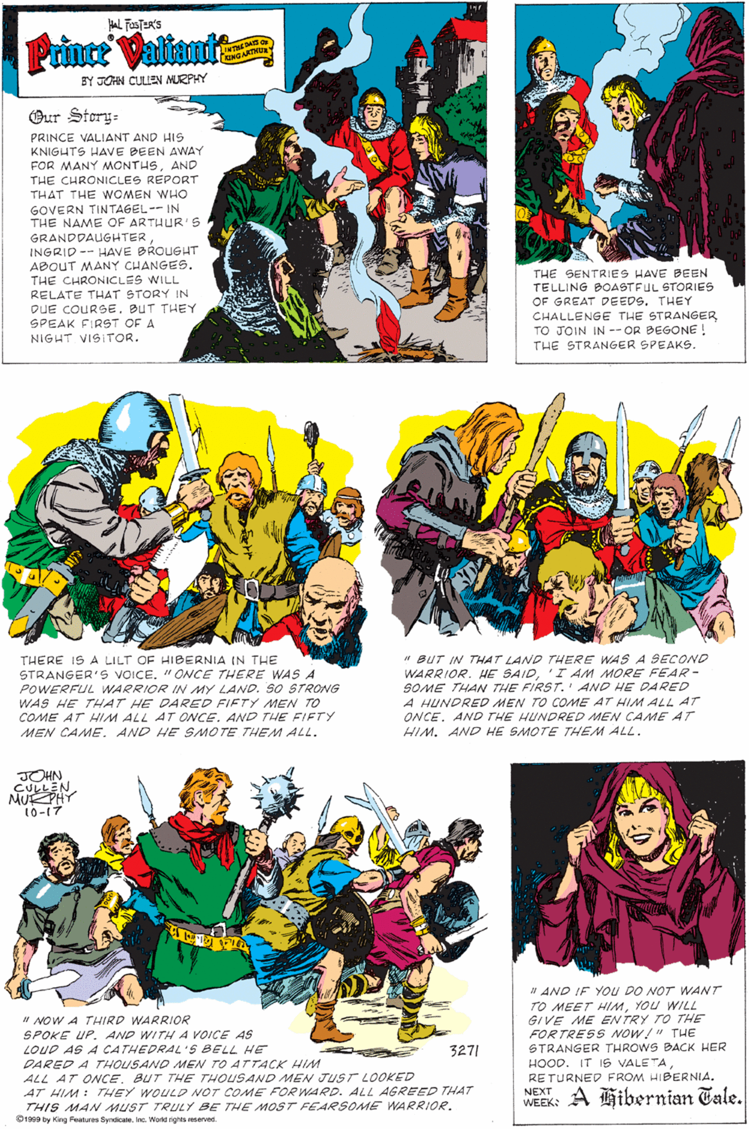 Prince Valiant Comic Strip 1999-10-17 | Comics Kingdom