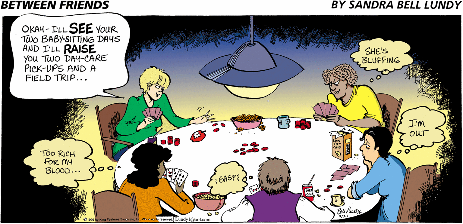 Between Friends Comic Strip 1999-11-21 | Comics Kingdom