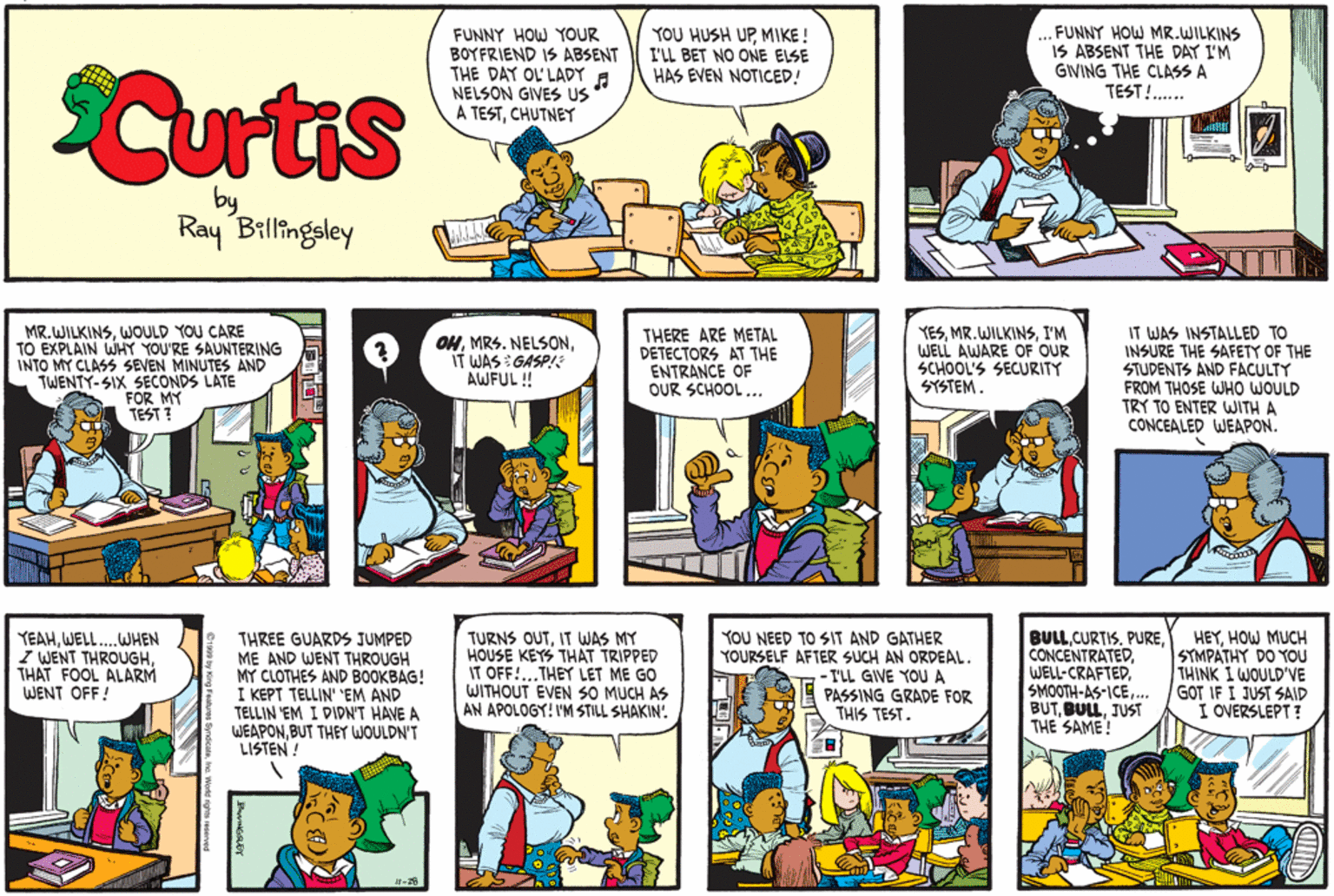 Curtis Comic Strip 1999-11-28 | Comics Kingdom