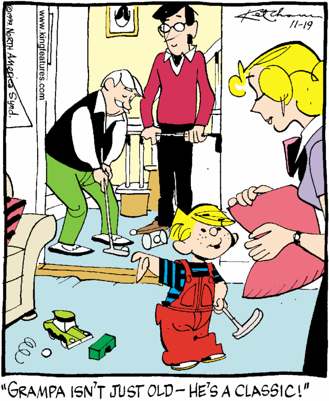 Dennis The Menace Comic Strip 1999-11-19 | Comics Kingdom