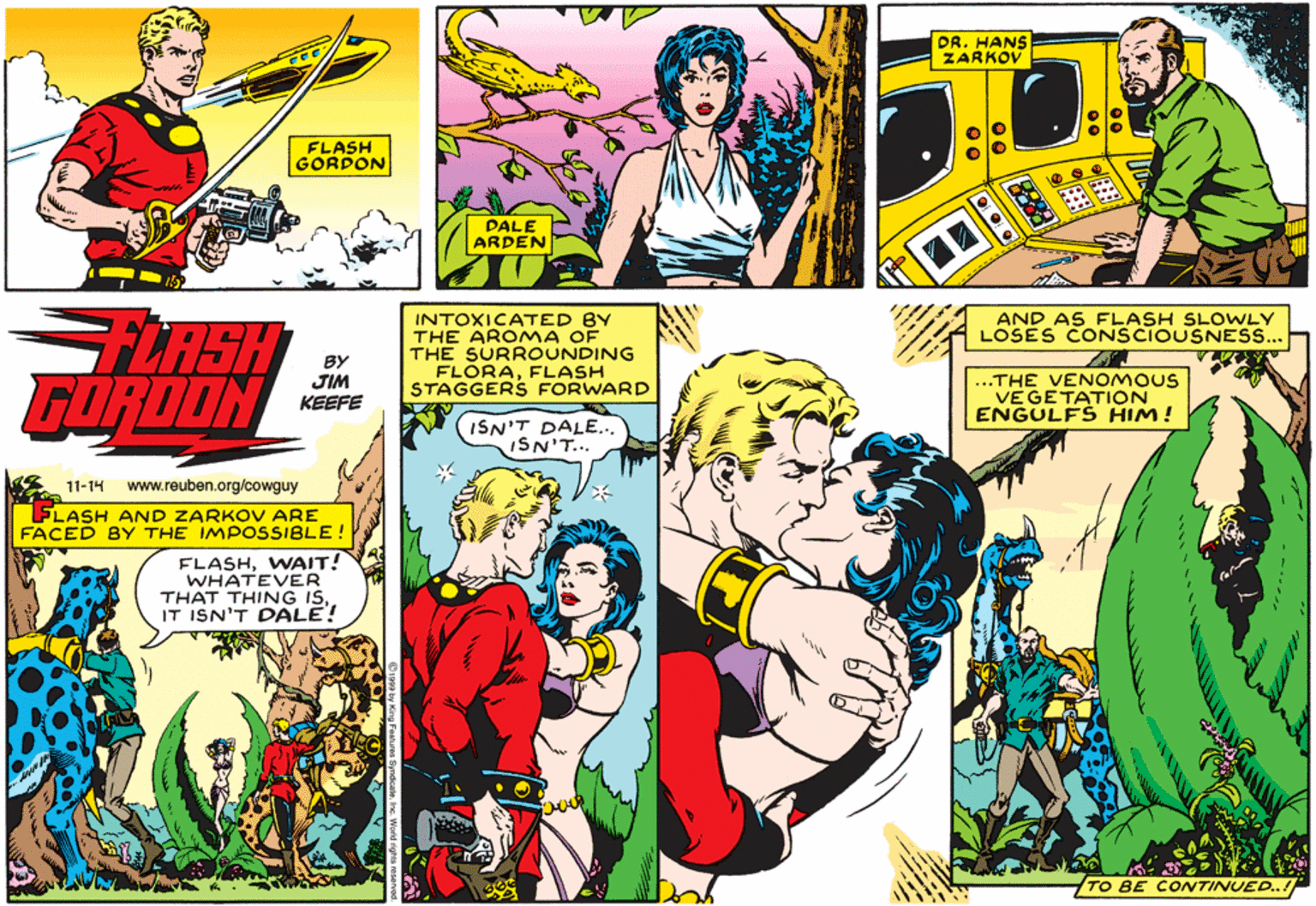 Flash Gordon Comic Strip 1999-11-14 | Comics Kingdom
