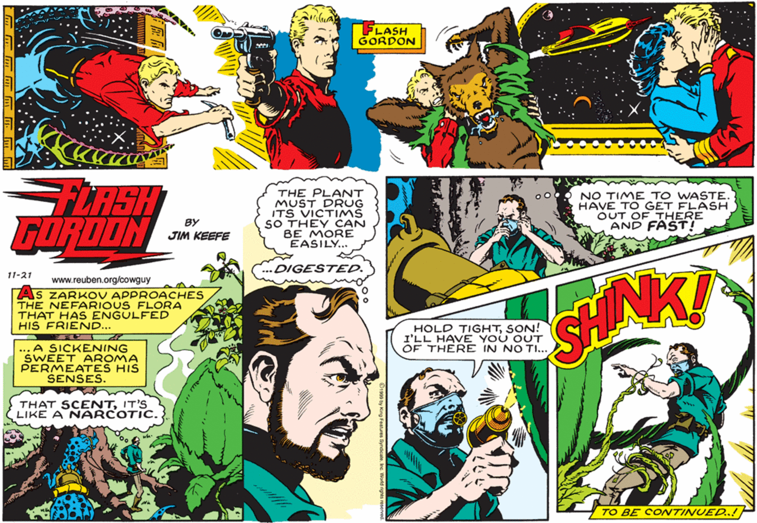 Flash Gordon Comic Strip 1999-11-21 | Comics Kingdom