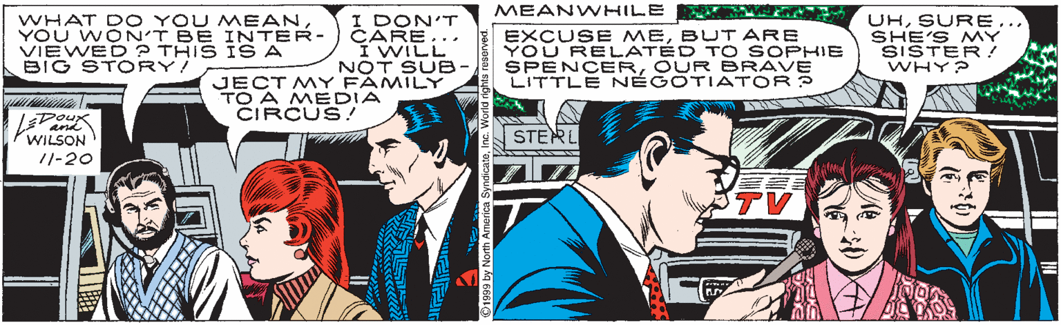 Judge Parker Comic Strip 1999-11-20 | Comics Kingdom