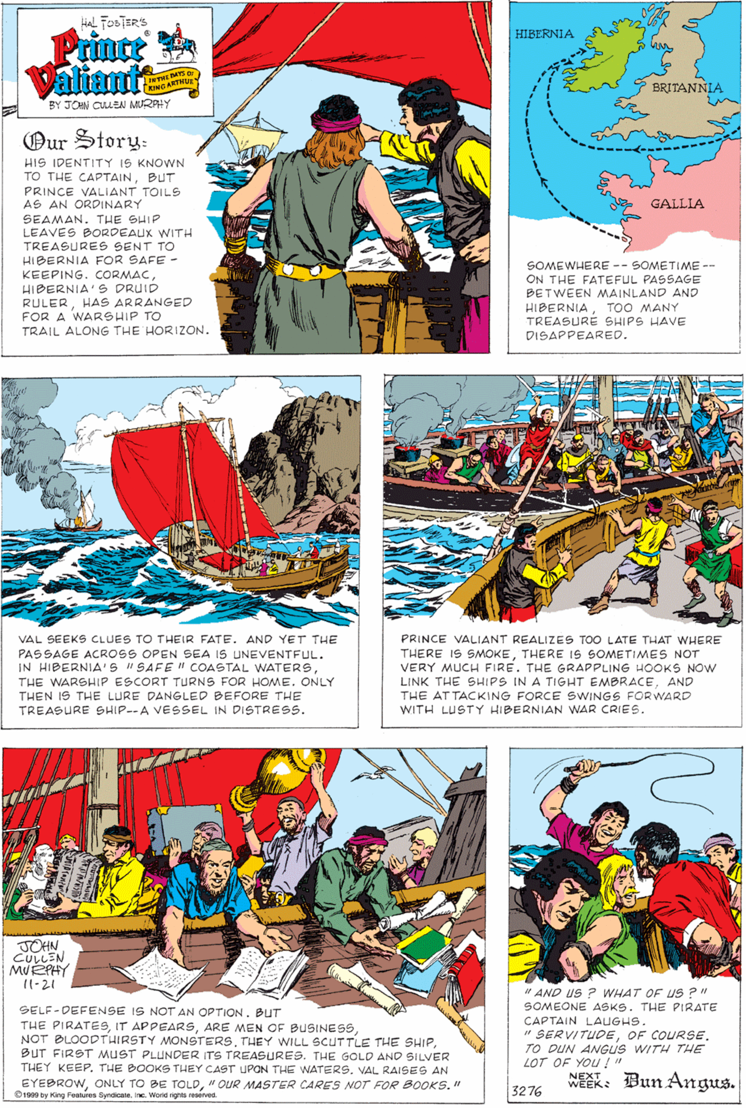 Prince Valiant Comic Strip 1999-11-21 | Comics Kingdom