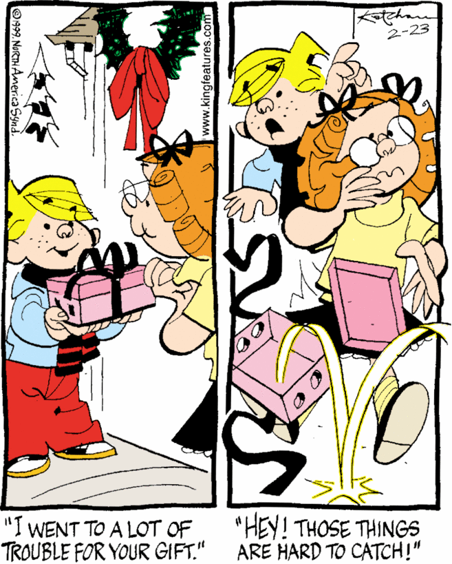 Dennis The Menace Comic Strip 1999-12-23 | Comics Kingdom