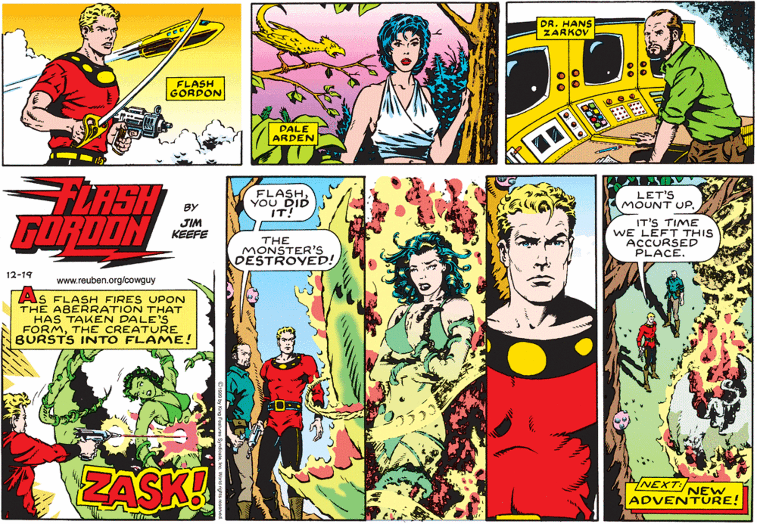 Flash Gordon Comic Strip 1999-12-19 | Comics Kingdom