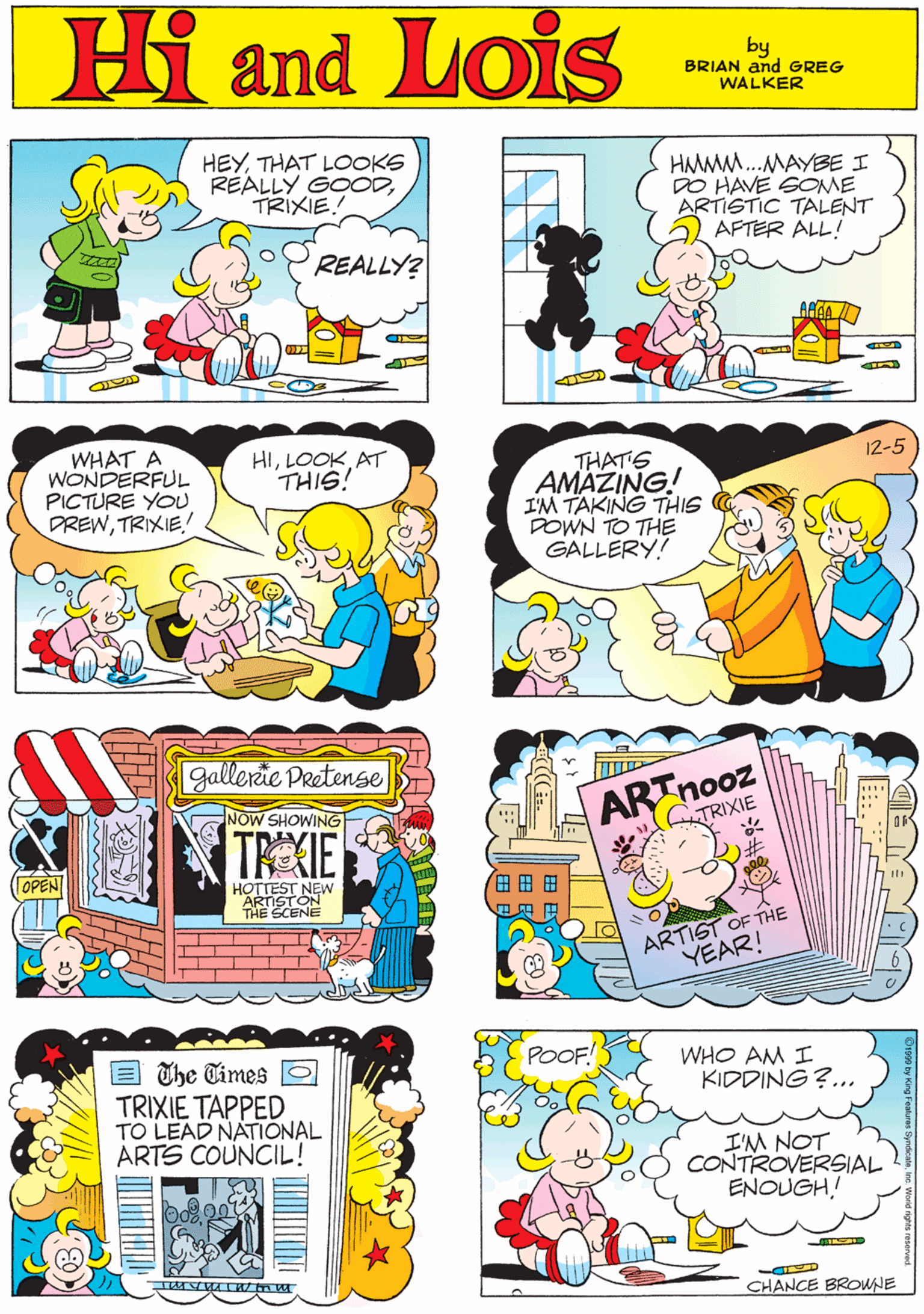 Hi and Lois Comic Strip 1999-12-05 | Comics Kingdom