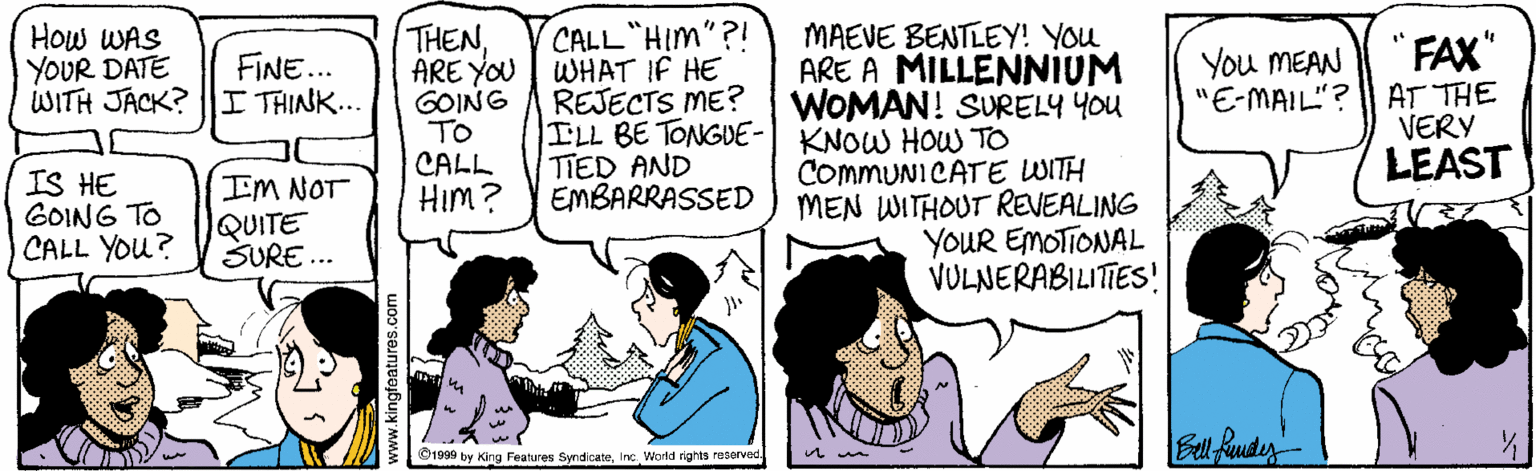 Between Friends Comic Strip 2000-01-01 | Comics Kingdom