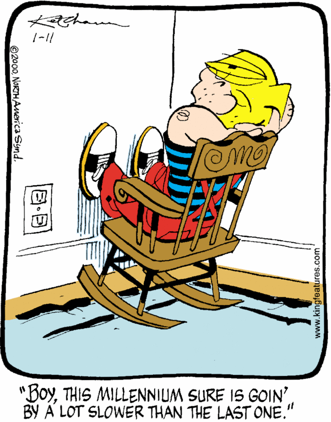 Dennis The Menace Comic Strip 2000-01-11 | Comics Kingdom