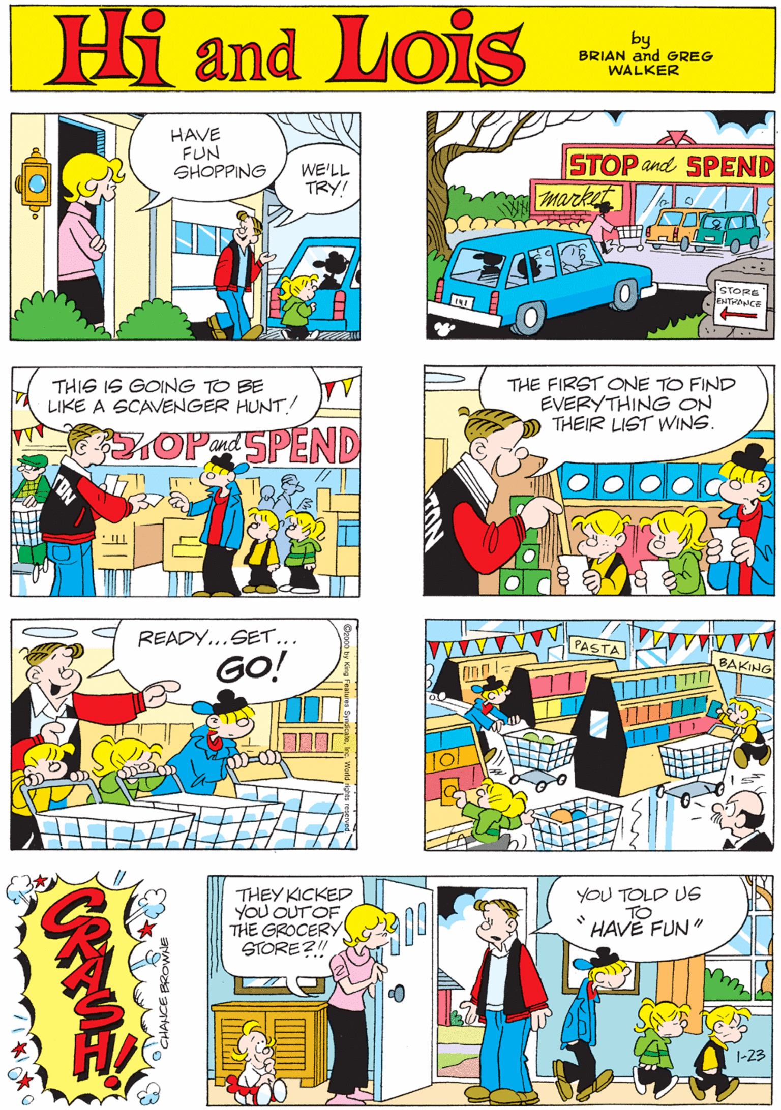 Hi and Lois Comic Strip 2000-01-23 | Comics Kingdom