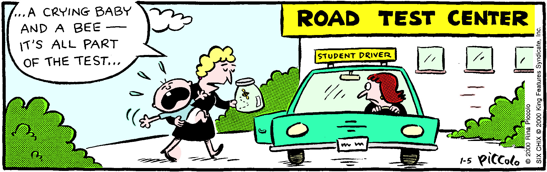 Six Chix Comic Strip 2000-01-05 | Comics Kingdom