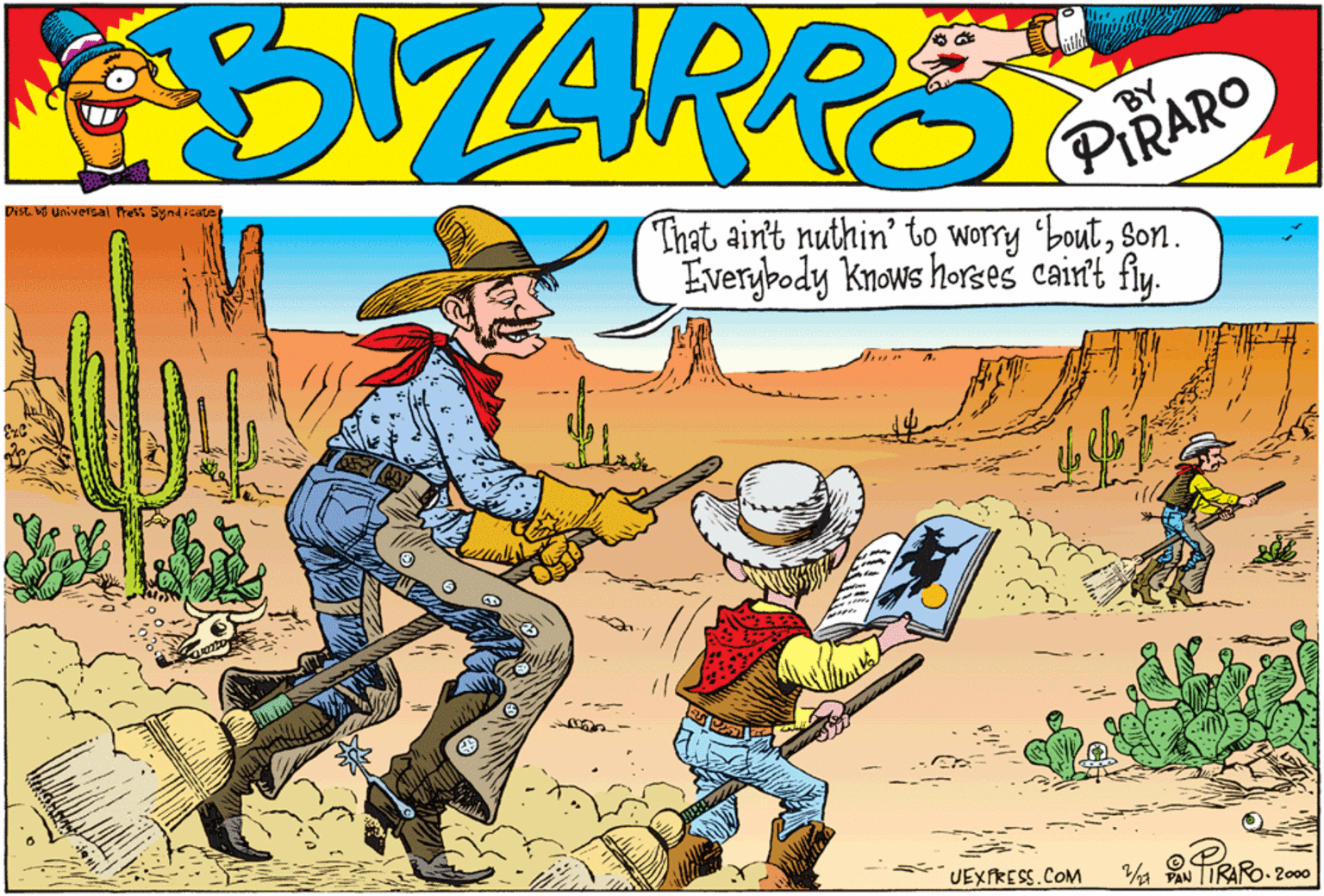 Bizarro Comic Strip 2000-02-27 | Comics Kingdom