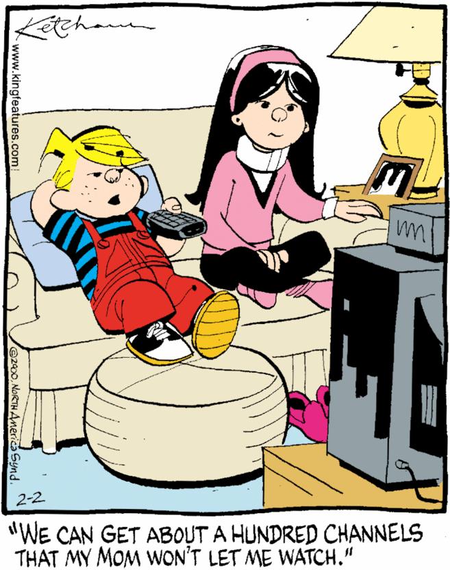 Dennis The Menace Comic Strip 2000-02-02 | Comics Kingdom