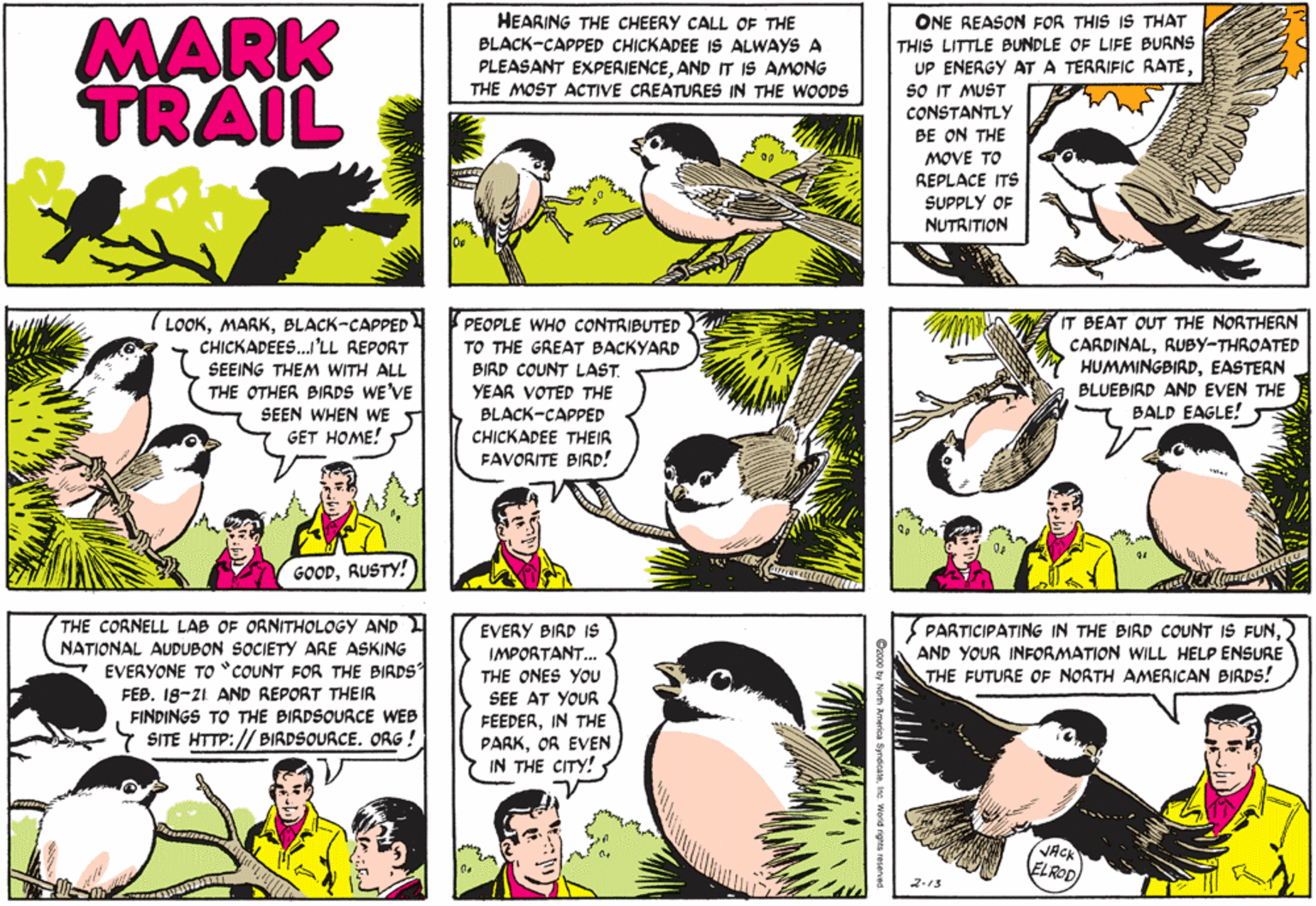Mark Trail Comic Strip 2000-02-13 | Comics Kingdom