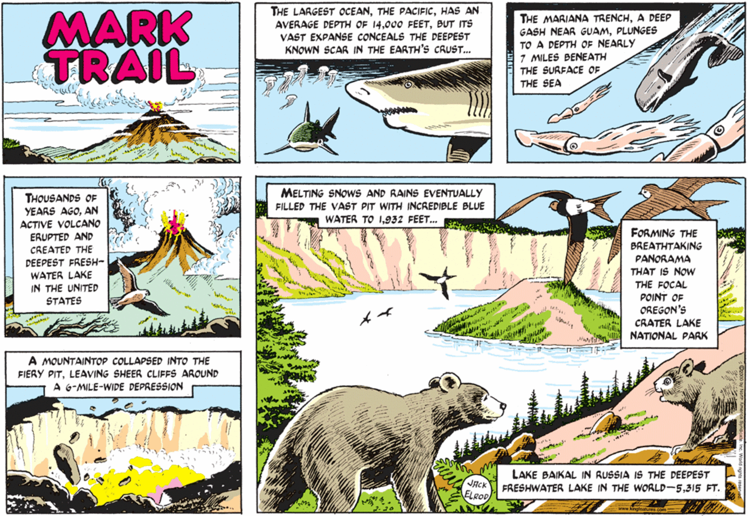 Mark Trail Comic Strip 2000-02-20 | Comics Kingdom