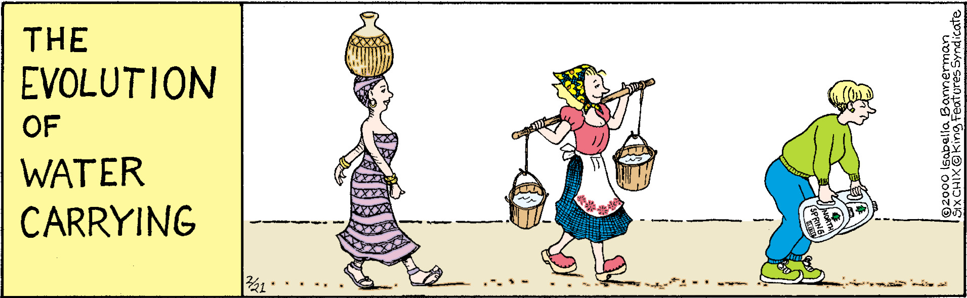 Six Chix Comic Strip 2000-02-21 | Comics Kingdom