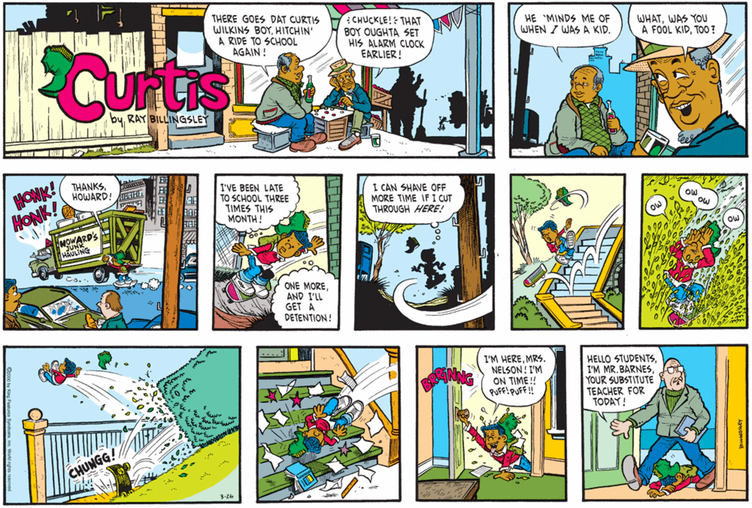 Curtis Comic Strip 2000-03-26 | Comics Kingdom