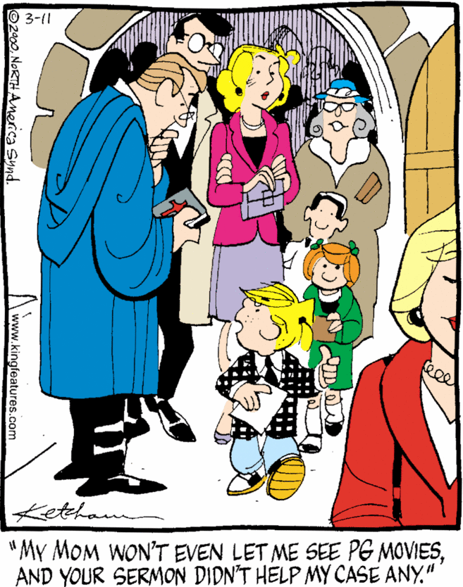 Dennis The Menace Comic Strip 2000-03-11 | Comics Kingdom