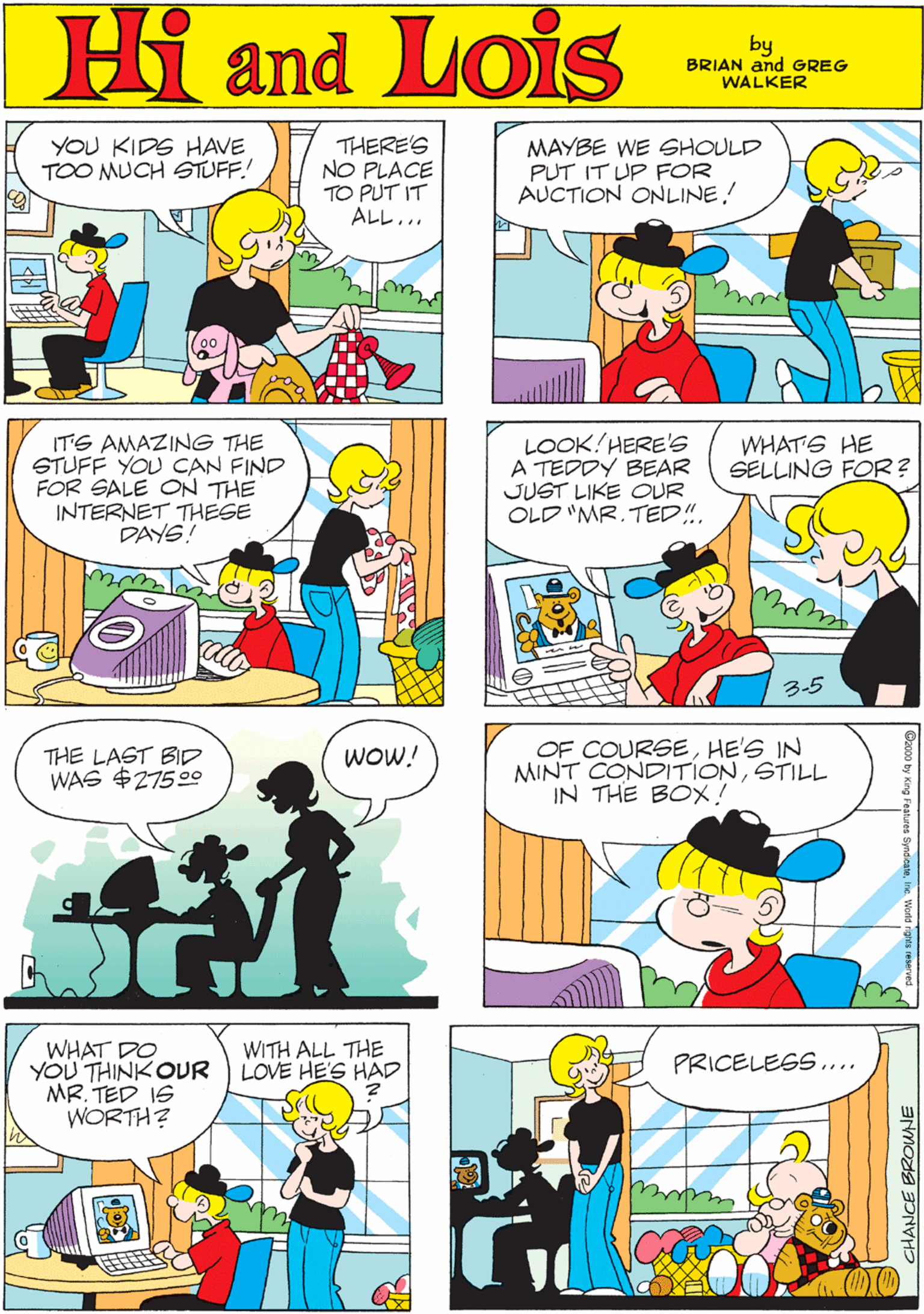 Hi and Lois Comic Strip 2000-03-05 | Comics Kingdom