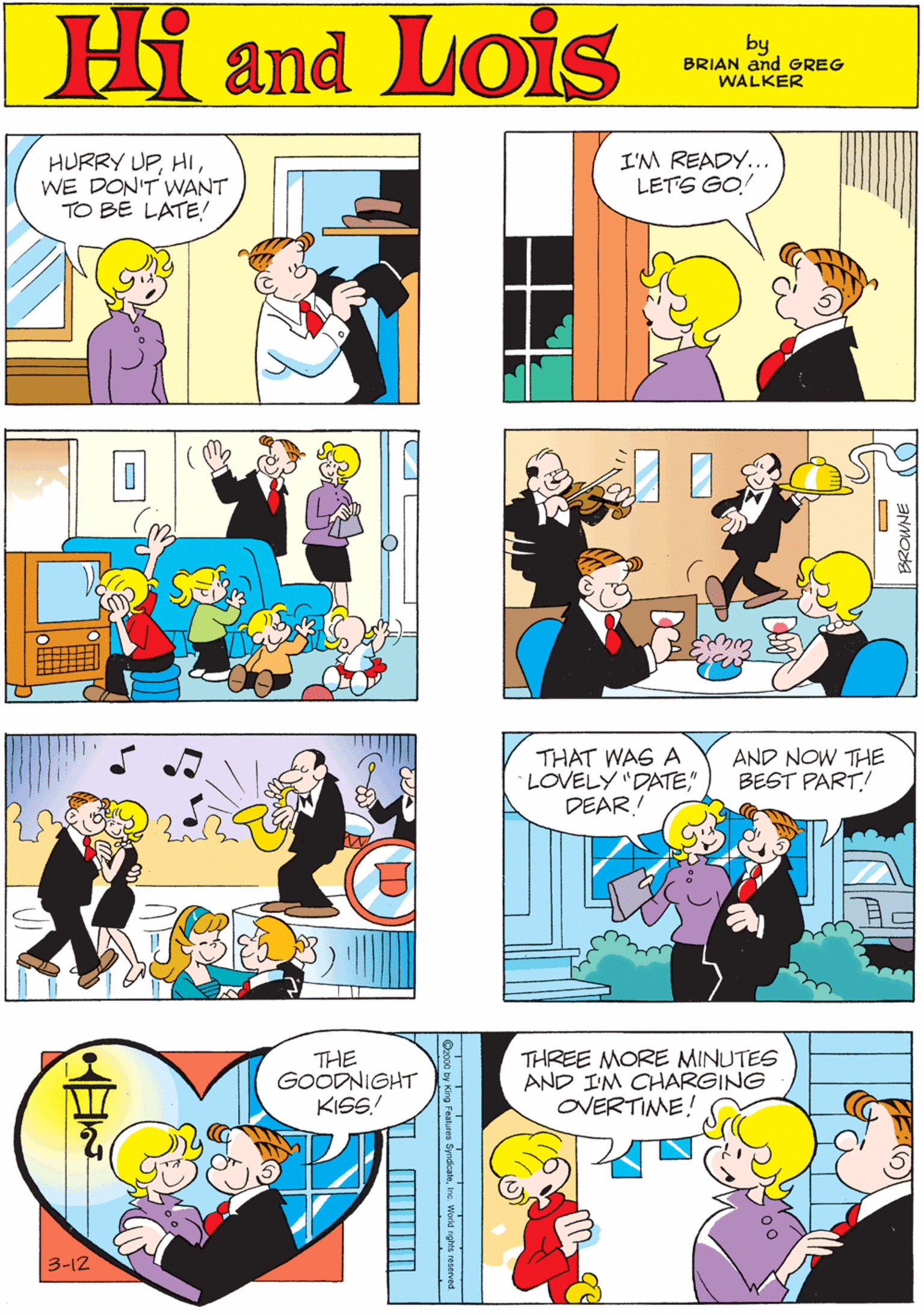 Hi and Lois Comic Strip 2000-03-12 | Comics Kingdom