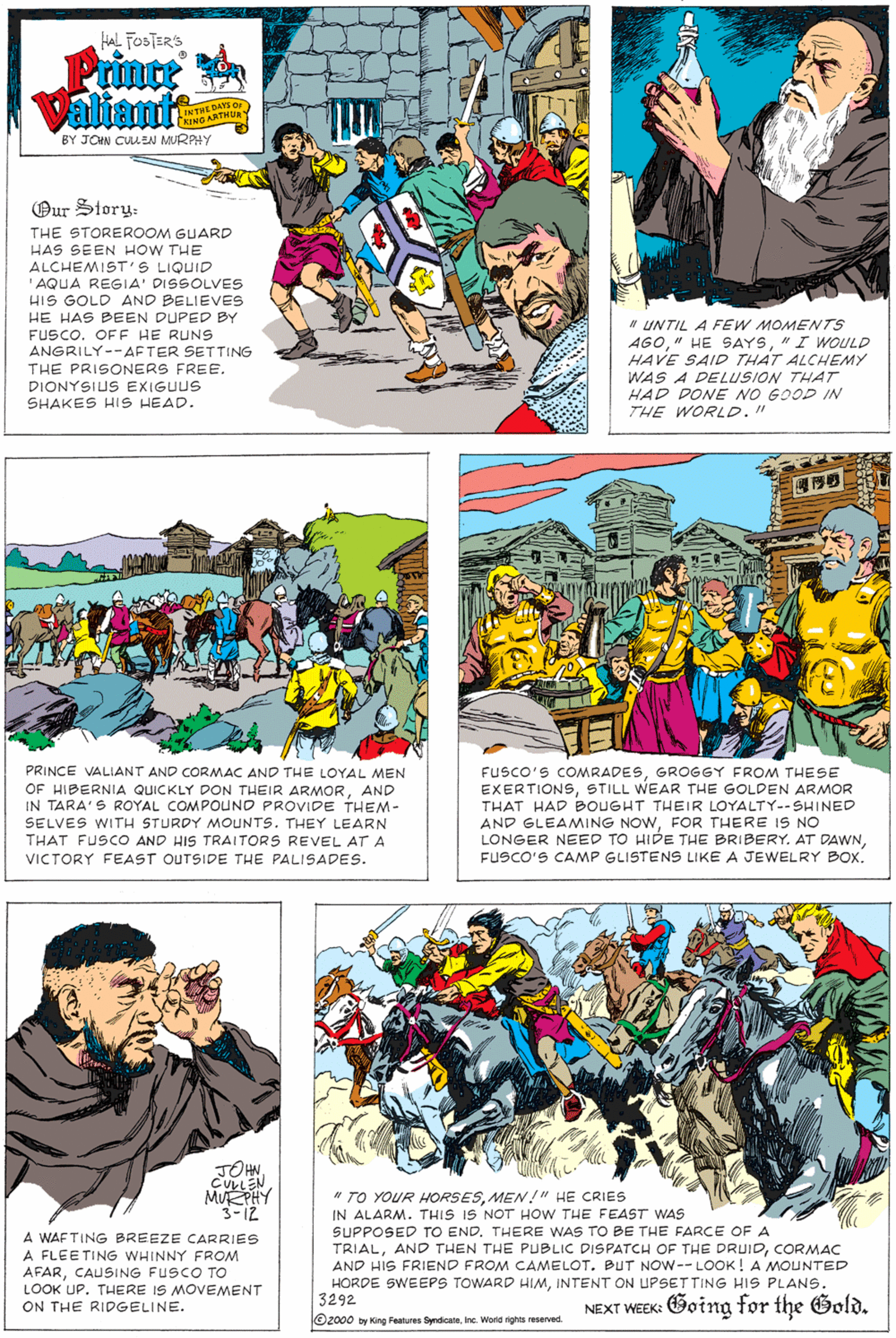 Prince Valiant Comic Strip 2000-03-12 | Comics Kingdom