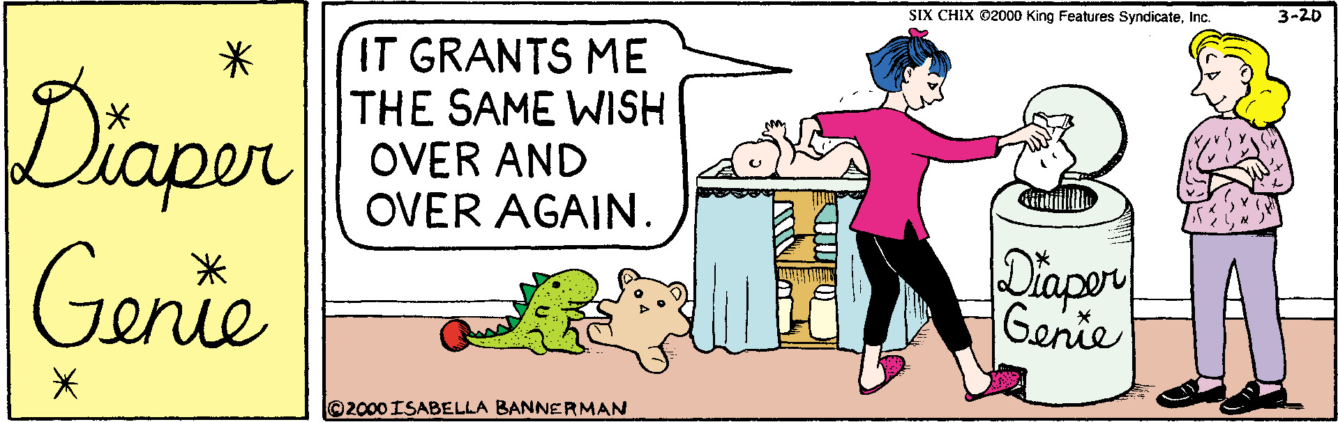 Six Chix Comic Strip 2000-03-20 | Comics Kingdom