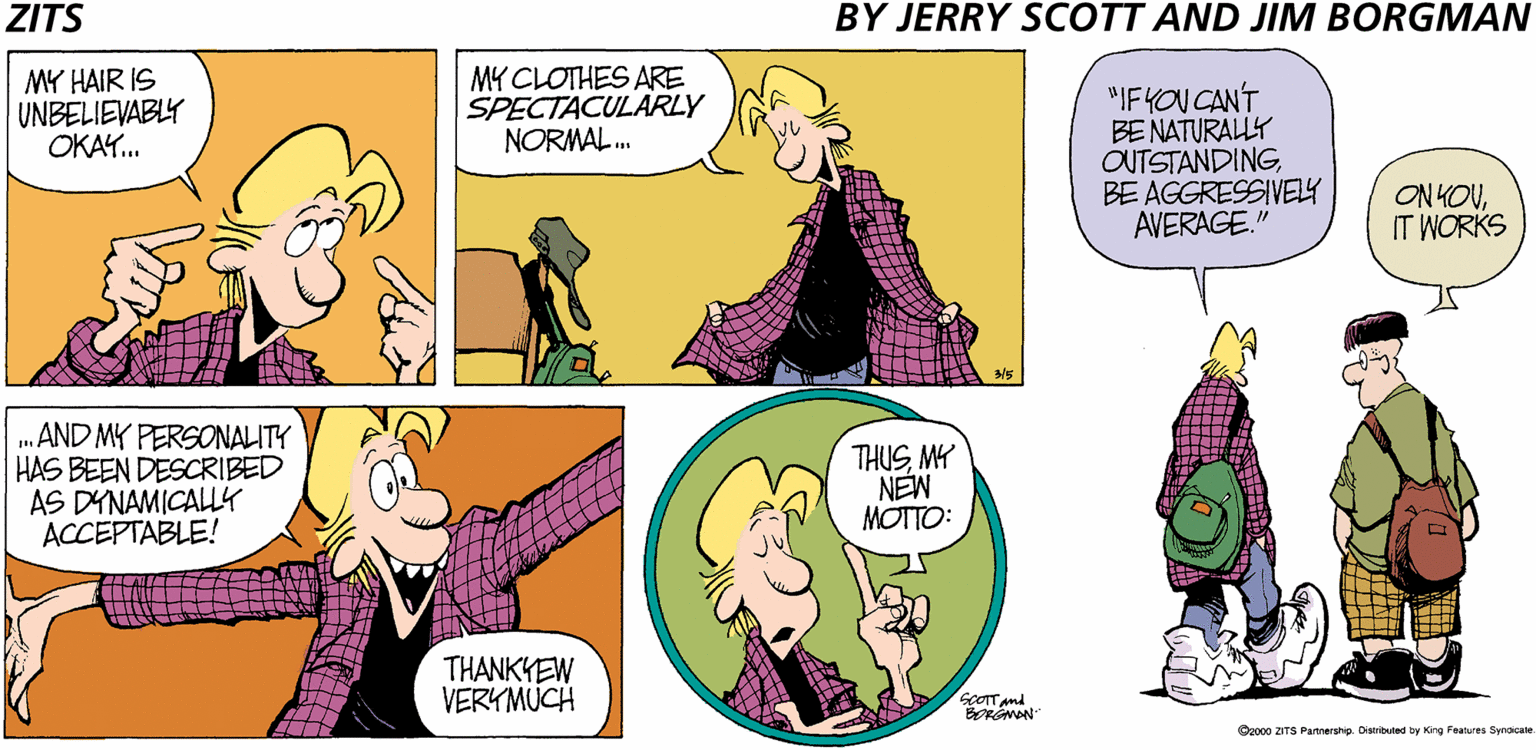 Zits Comic Strip 2000-03-05 | Comics Kingdom