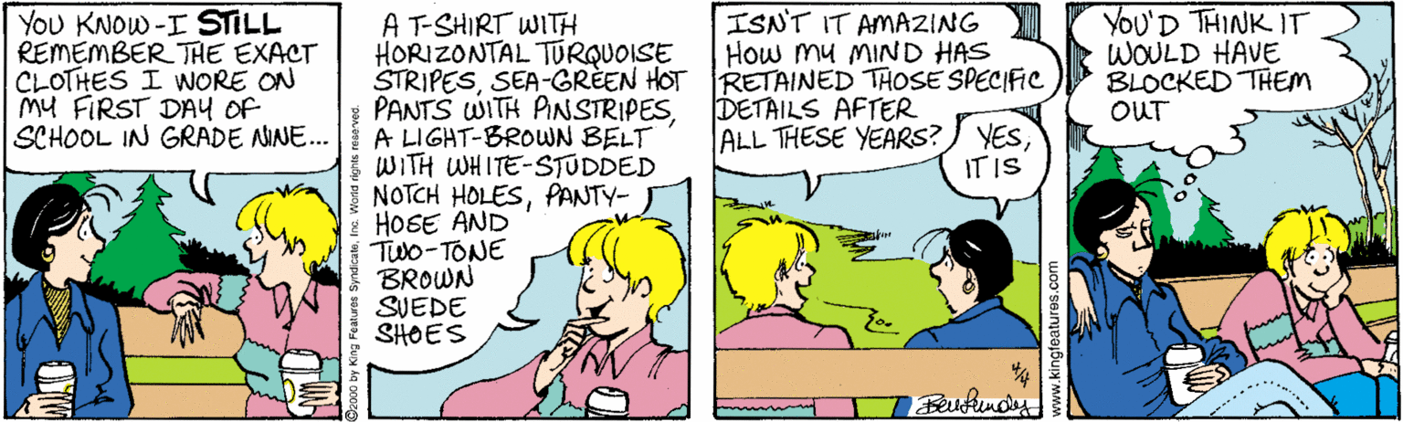 Between Friends Comic Strip 2000-04-04 | Comics Kingdom