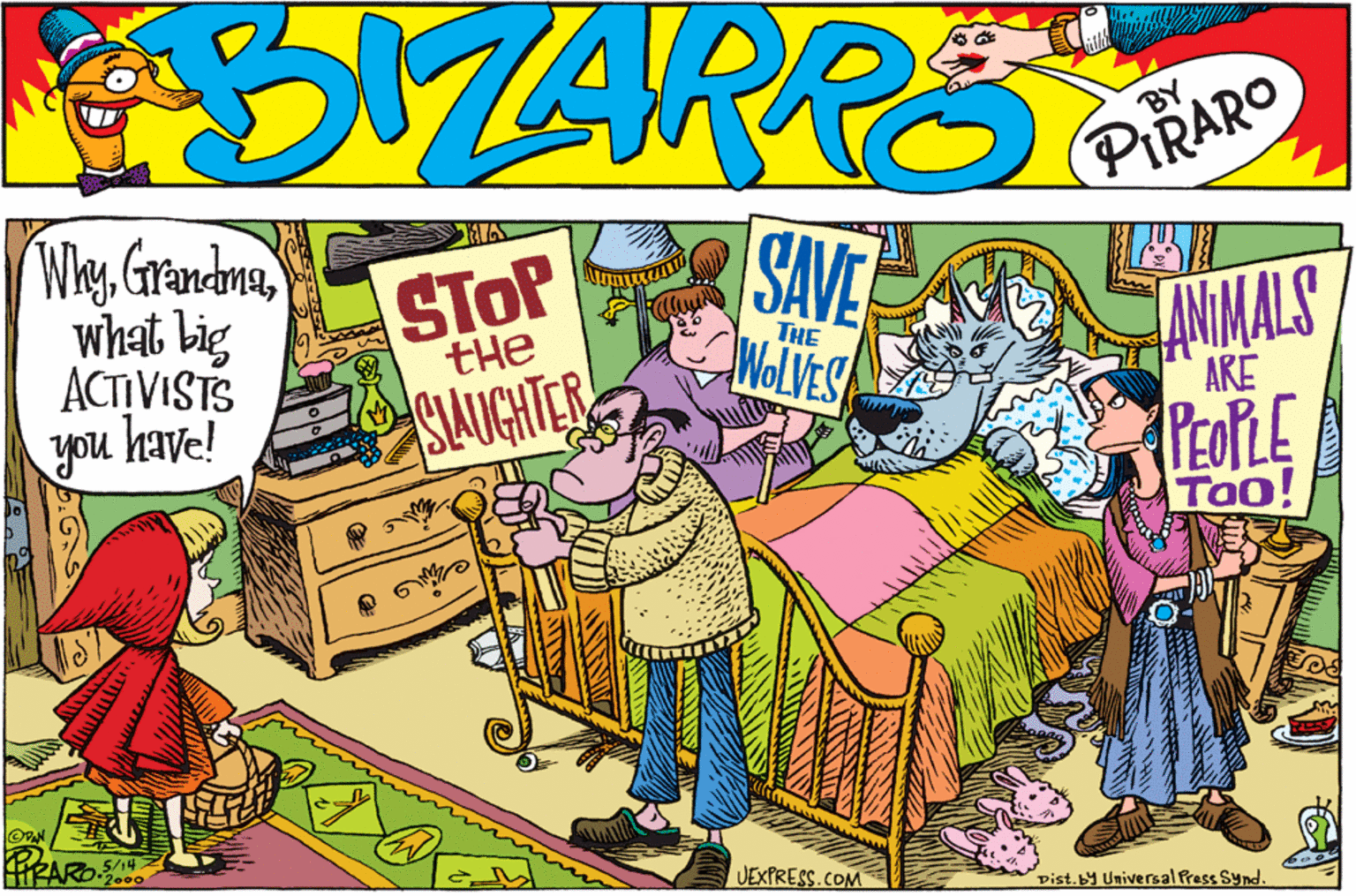 Bizarro Comic Strip 2000-05-14 | Comics Kingdom