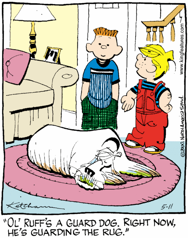 Dennis The Menace Comic Strip 2000-05-11 | Comics Kingdom
