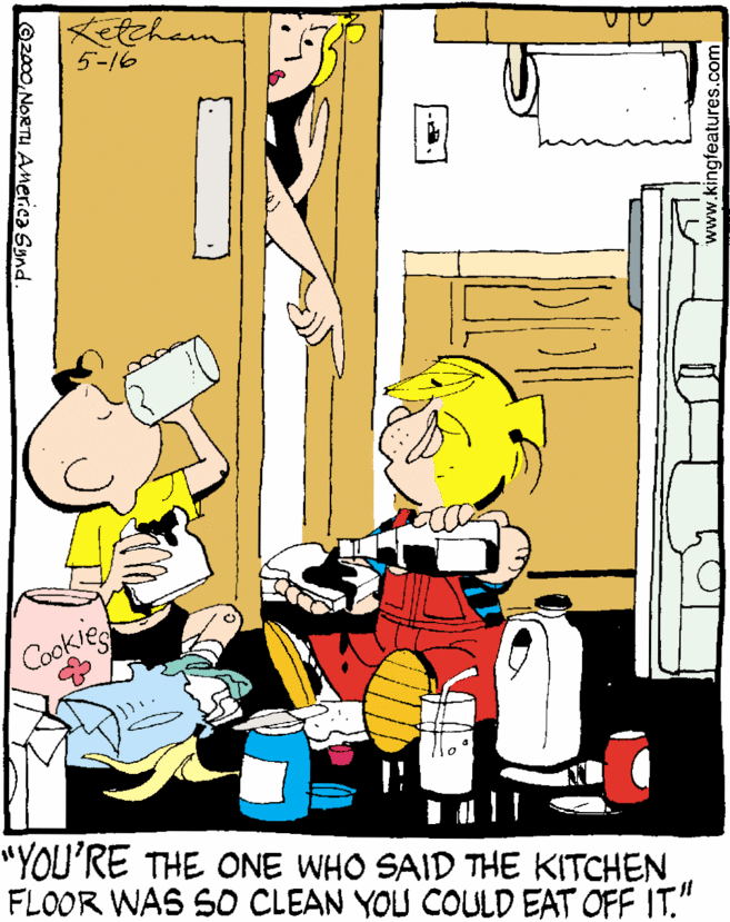 Dennis The Menace Comic Strip 2000-05-16 | Comics Kingdom