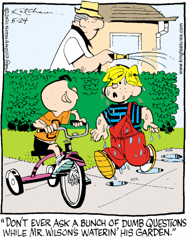 Dennis The Menace Comic Strip 2000-05-24 | Comics Kingdom
