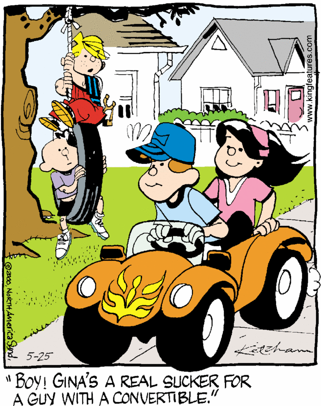 Dennis The Menace Comic Strip 2000-05-25 | Comics Kingdom