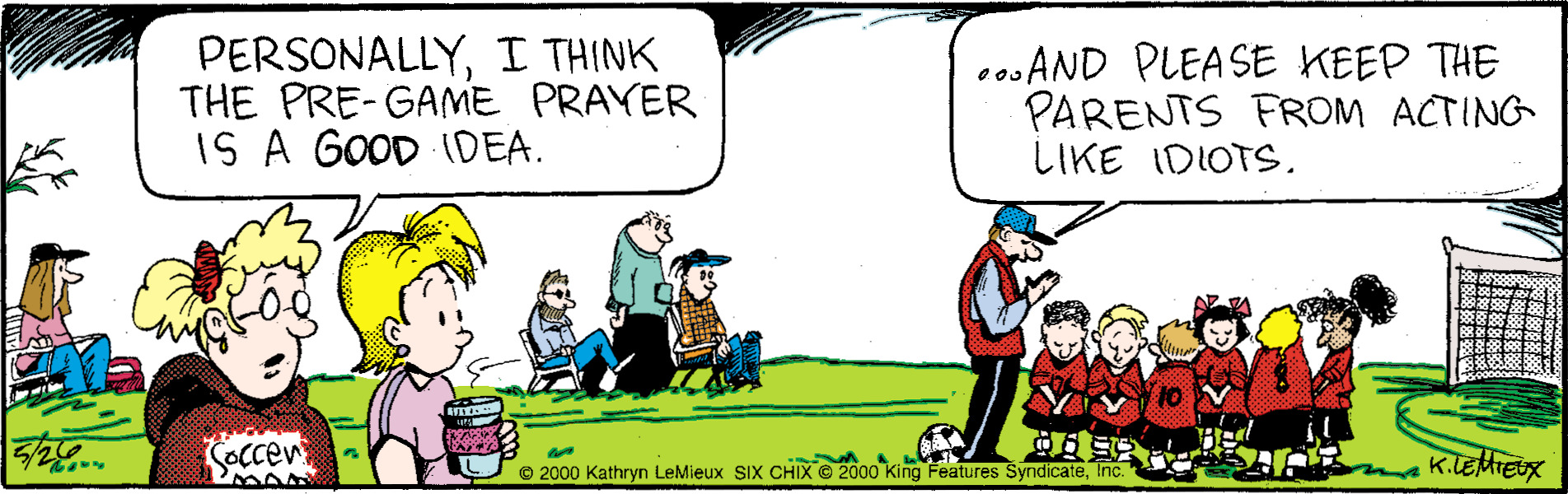 Six Chix Comic Strip 2000-05-26 | Comics Kingdom