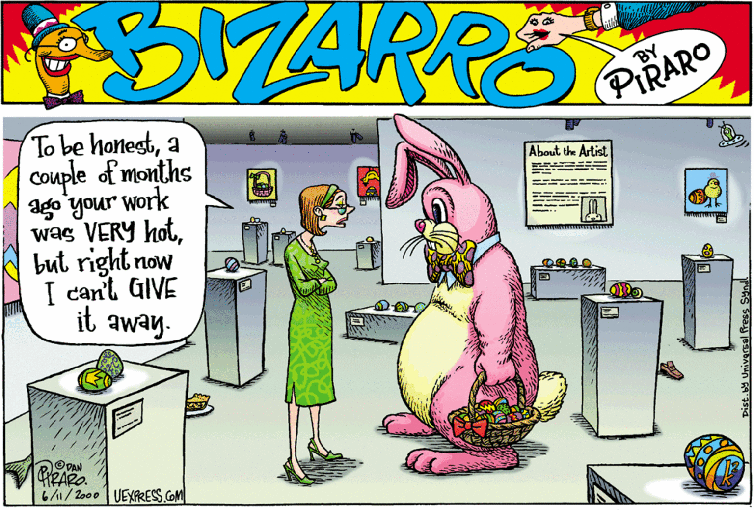 Bizarro Comic Strip 2000-06-11 | Comics Kingdom