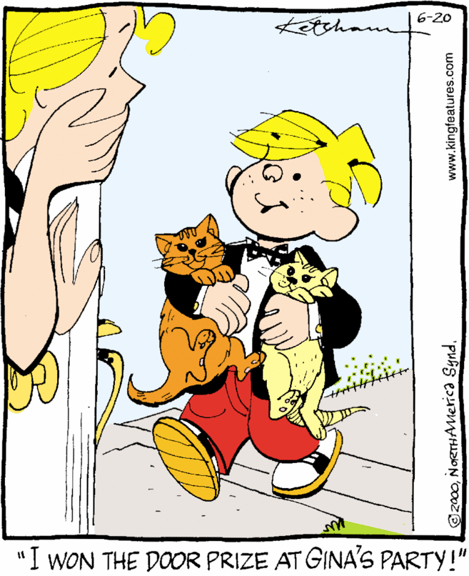 Dennis The Menace Comic Strip 2000-06-20 | Comics Kingdom