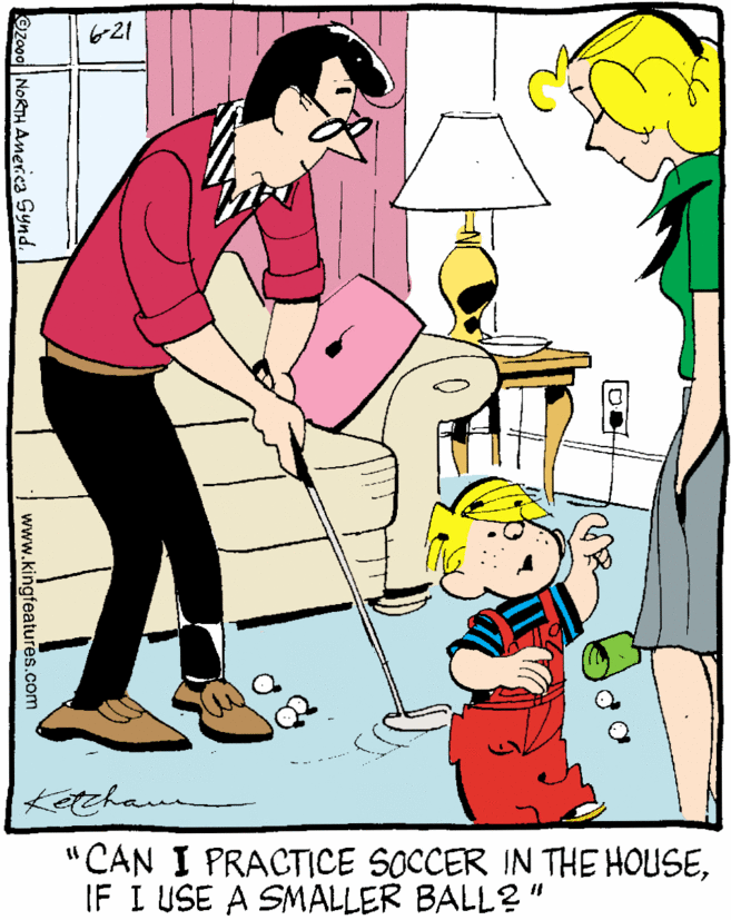 Dennis The Menace Comic Strip 2000-06-21 | Comics Kingdom